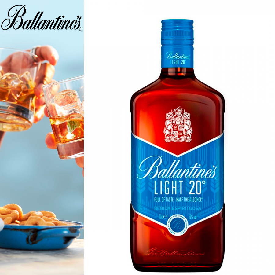 Ballantine’s Light Spirit Drink – Scotch Whiskey 20% 70cl | Centro Web Shop